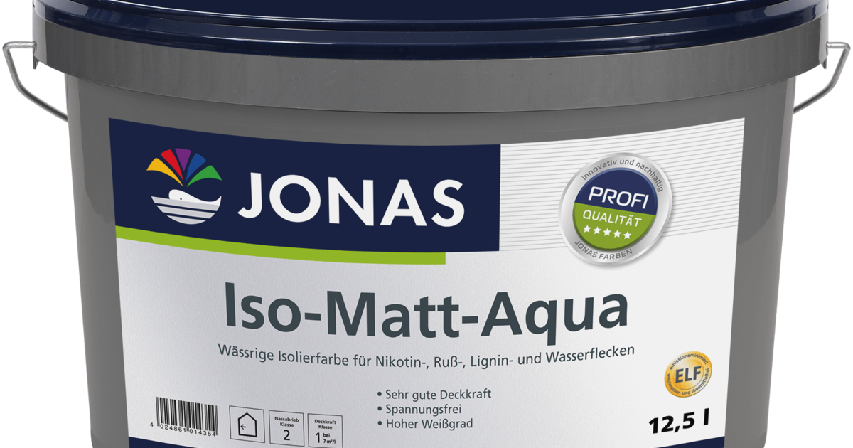 Produkte: MIX Produkte » Iso-Matt-Aqua Tönbase - Jonas Farben