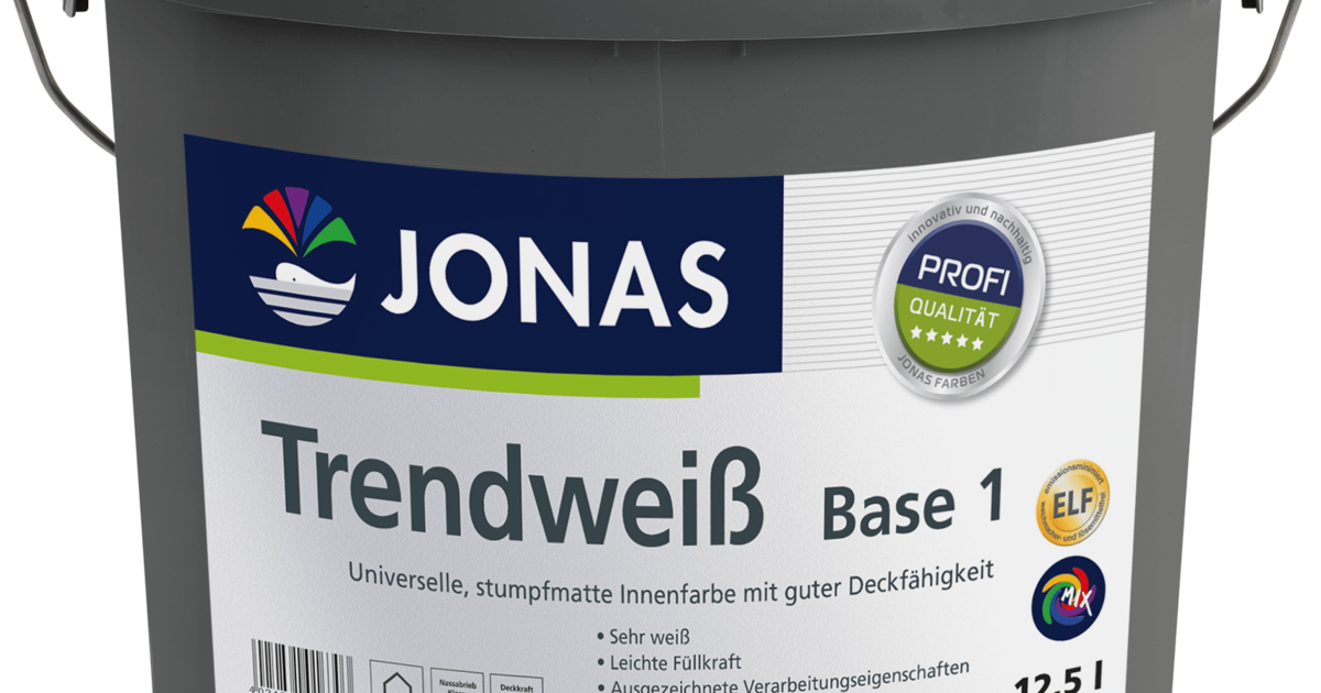 Produkte: » Trendweiß Tinting Base - Jonas Farben